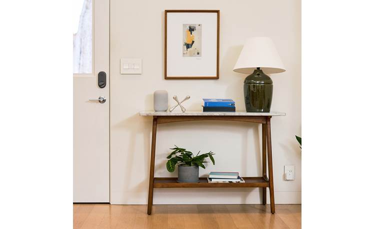 Yale Approach Lock with Wi-Fi (Black Suede) Retro-fit smart lock at ...