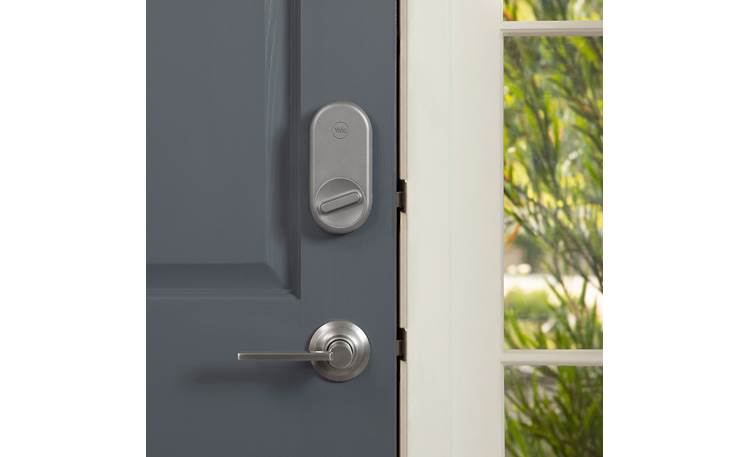 Yale Approach Lock with Wi-Fi (Silver) Retro-fit smart lock at Crutchfield