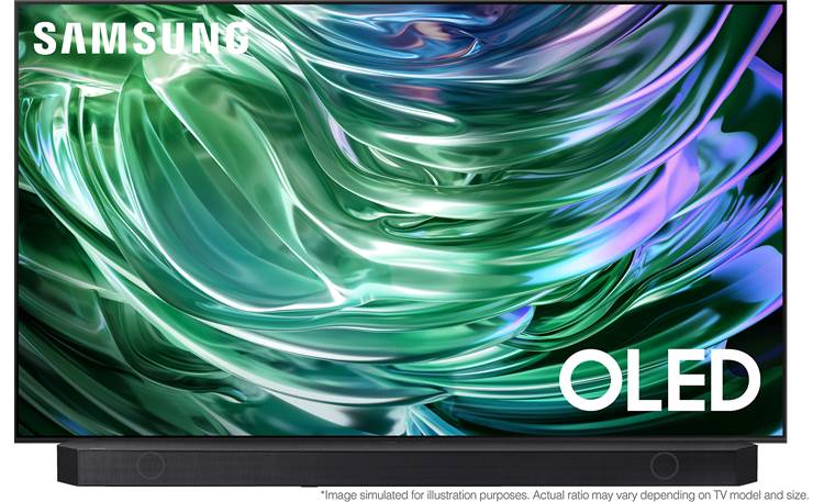 Samsung QN65S90D & HW-Q800D 65" S90D 4K Smart OLED TV and matching 5.1. ...