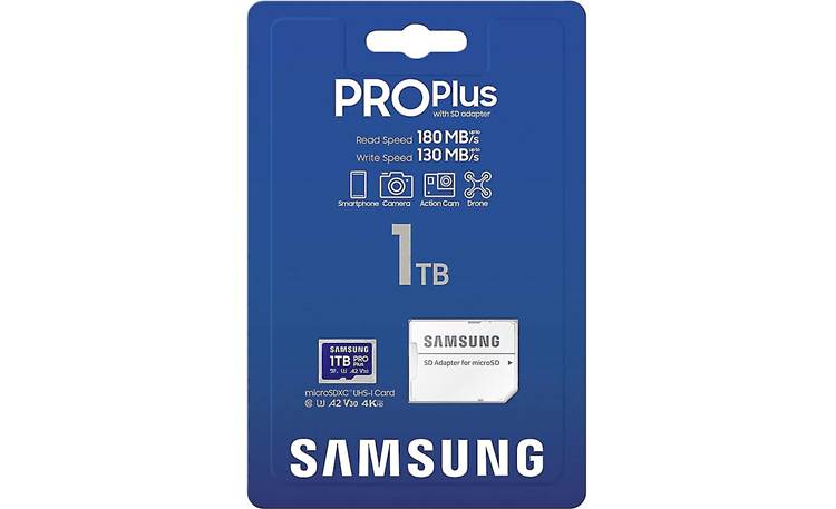 Samsung PRO Plus microSDXC Memory Card (1TB) at Crutchfield