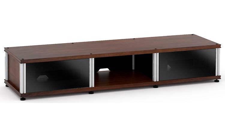 Salamander Designs Synergy Triple 131 (Dark Walnut with Aluminum Posts ...