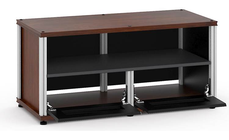 Salamander Designs Synergy System Twin 223 (Dark Walnut with Aluminum ...