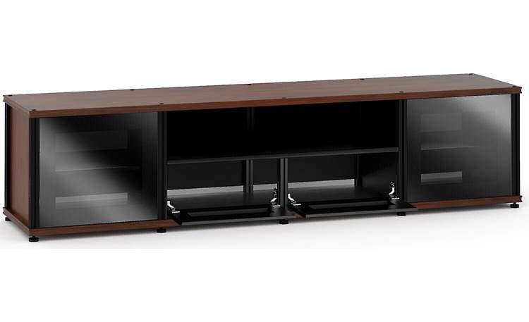 Salamander Designs Synergy System Quad 243 (Dark Walnut with Black ...