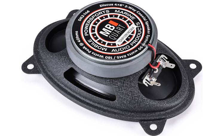 MB Quart DK2-146 Discus 4"x6" 2-way car speakers at Crutchfield