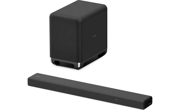 Sony HT-A3000/SA-SW5 Home Theater Bundle Powered 3.1-channel sound bar and subwoofer with ...