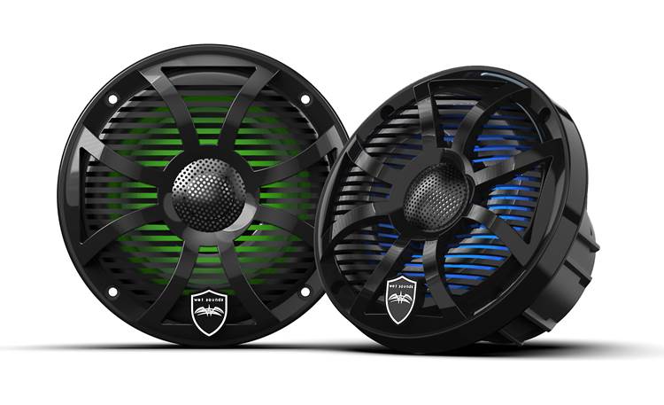 Wet Sounds REVO 6 SW-B V3 (Black SW Closed Grille) REVO Series 6-1/2" 2 ...