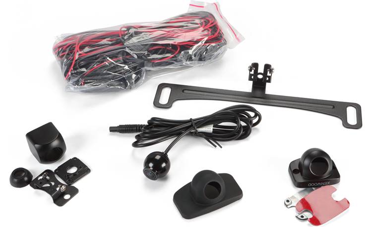 Kenwood CMOS-240U Universal backup camera with 4-way mounting kit at ...