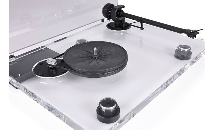 Pro-Ject XA B Acrylic Manual belt-drive turntable with pre-mounted Pick ...