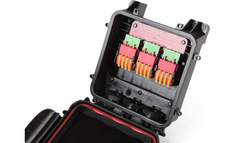 Speaker Snap Outdoor Junction Kit Weatherproof junction box with three ...