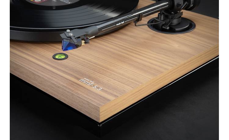 Music Hall MMF-5.3SE (Walnut) Manual belt-drive turntable with pre ...