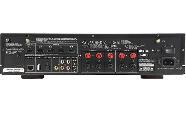 JBL MA510 (Black) 5.2-channel home theater receiver with Wi-Fi®, Bluetooth®, Apple AirPlay® 2 ...