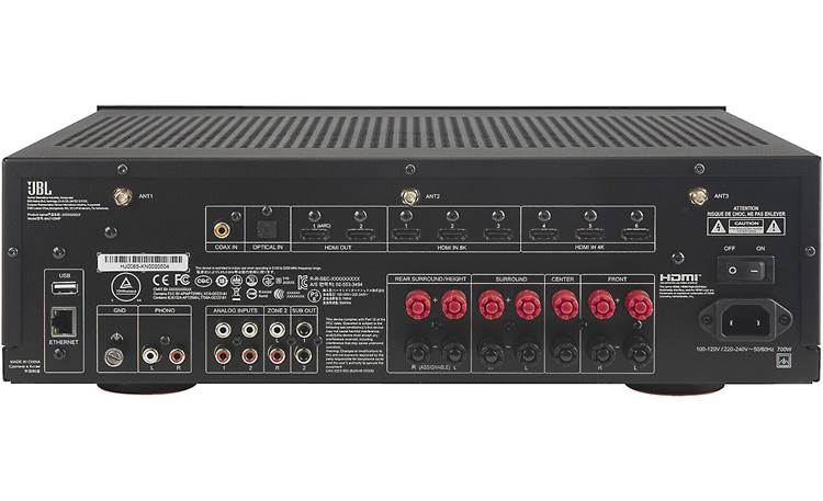 JBL MA7100HP (White) 7.2-channel home theater receiver with Wi-Fi®, Bluetooth®, Apple AirPlay® 2 ...