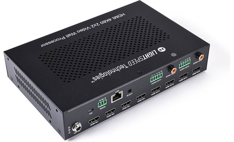 LightSpeed VW-4K-2X2 Video-wall Processor 4 in, 4 out HDMI switch for 2 ...