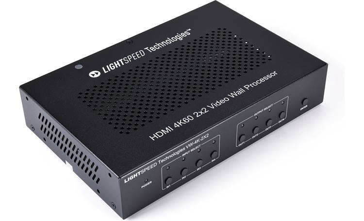LightSpeed VW-4K-2X2 Video-wall Processor 4 in, 4 out HDMI switch for 2 ...
