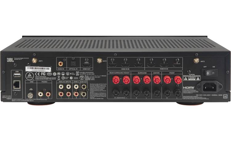 JBL MA710 (Black) 7.2-channel home theater receiver with Wi-Fi ...