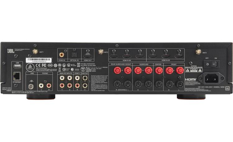 JBL MA710 (White) 7.2-channel home theater receiver with Wi-Fi ...