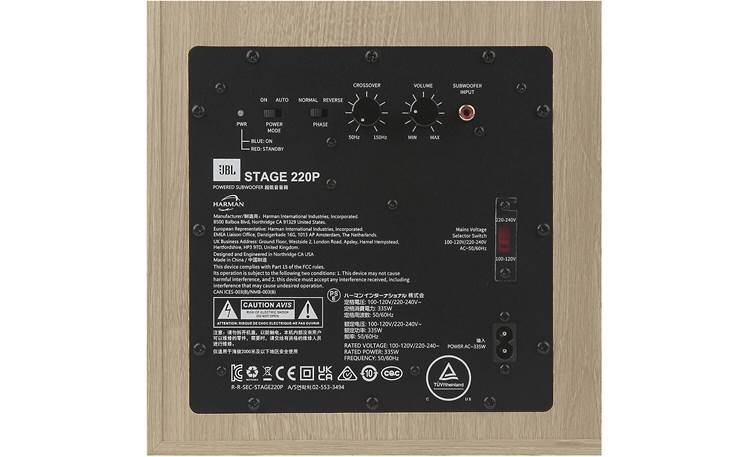 JBL Stage 220P (Latte) 12" powered subwoofer at Crutchfield
