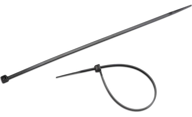 Grizzly Supply Miniature Cable Ties (6" Black, 18lb, 100 count) Small ...