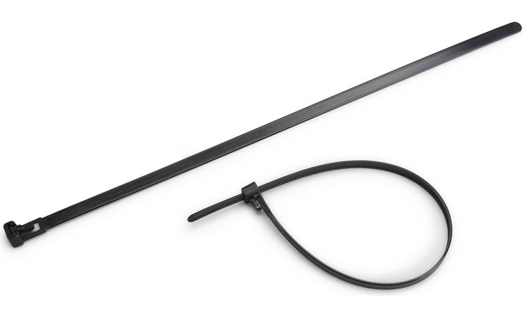 Grizzly Supply Reusable Cable Ties (12" Black, 50lb, 25 count) Reusable ...