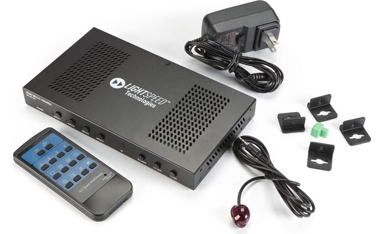 LightSpeed MV-4K-4X1 Multi-viewer Show up to four 4K HDMI sources on ...