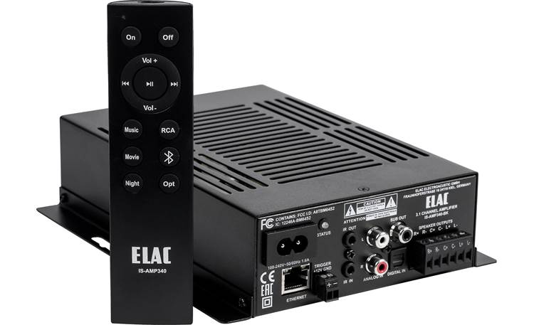 ELAC IS-AMP340 3.1-channel DSP-controlled amplifier with Dolby® Digital ...