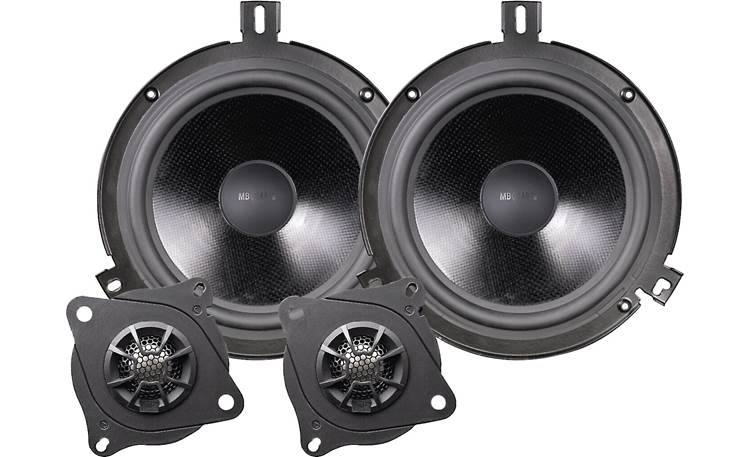 MB Quart MBQJK-STG2AH-1 Stage 2 Jeep audio system with 6-1/2" component ...