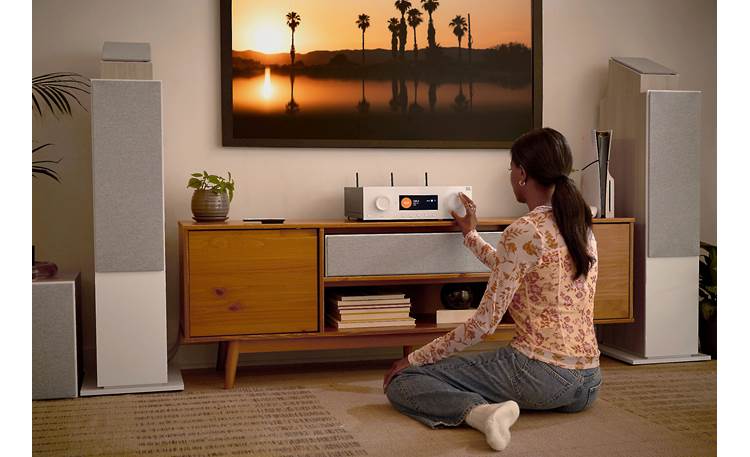 JBL MA7100HP (White) 7.2-channel home theater receiver with Wi-Fi®, Bluetooth®, Apple AirPlay® 2 ...