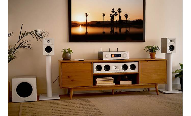 JBL Stage 240B (Latte) Bookshelf speakers at Crutchfield