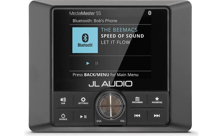 JL Audio MediaMaster® MM55 Marine digital media receiver with Bluetooth ...