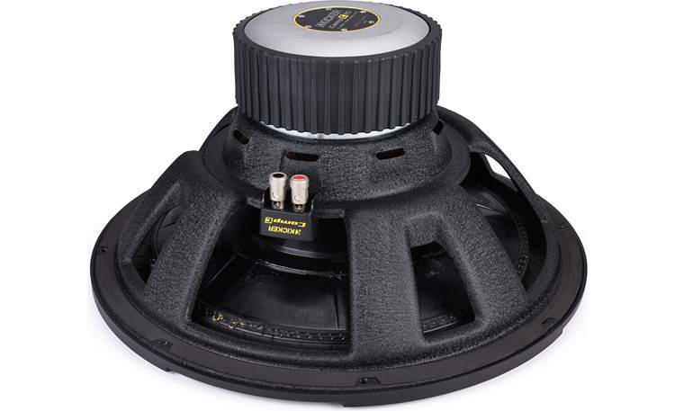 Kicker CompC 50CWCD154 CompC™ 15" subwoofer with dual 4-ohm voice coils ...