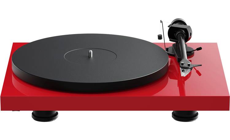 Pro-Ject Debut EVO 2 (High-gloss Red) Manual belt-drive turntable with ...