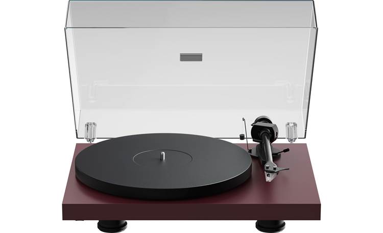 Pro-Ject Debut EVO 2 (Satin Red Wine) Manual belt-drive turntable with ...