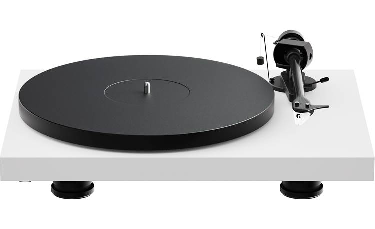 Pro-Ject Debut EVO 2 (Satin White) Manual belt-drive turntable with pre ...