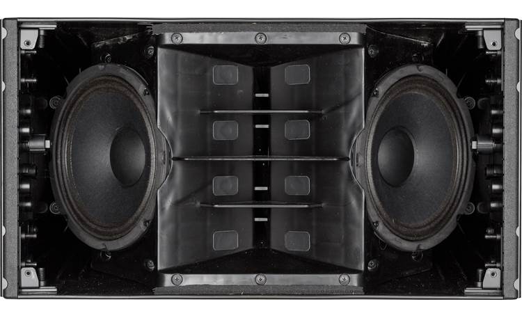 RCF HDL 10-A (Black) Active 2-way dual 8" line array module — 1400W peak at Crutchfield