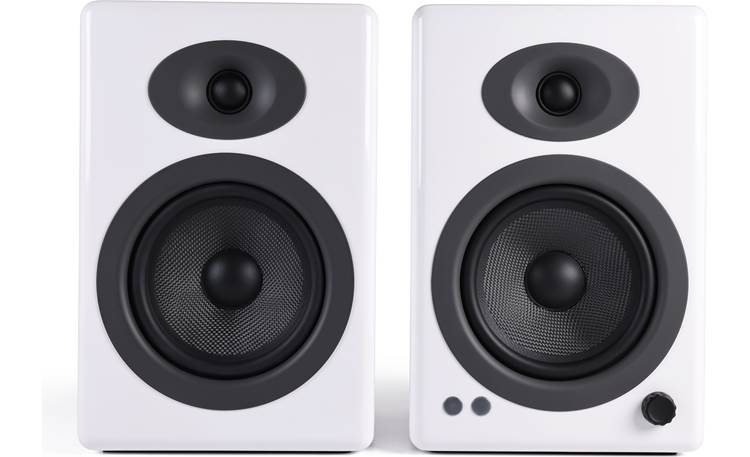 Audioengine A5+ Wireless (High Gloss White) Powered stereo speakers at Crutchfield