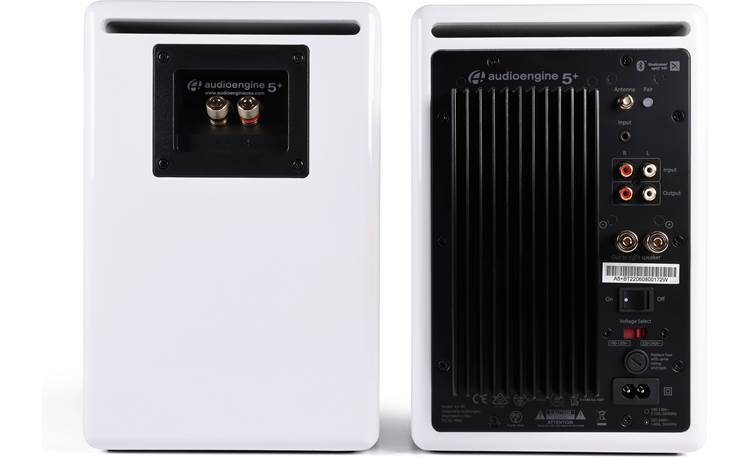Audioengine A5+ Wireless (High Gloss White) Powered stereo speakers at Crutchfield