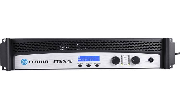 Crown CDi 2000 Power amplifier with DSP — 800W x 2 at 70V at Crutchfield