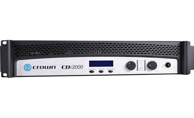 Crown CDi 2000 Power amplifier with DSP — 800W x 2 at 70V at Crutchfield