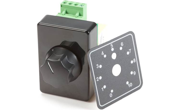 AtlasIED AT100-RM 100-watt rack-mounted attenuator at Crutchfield