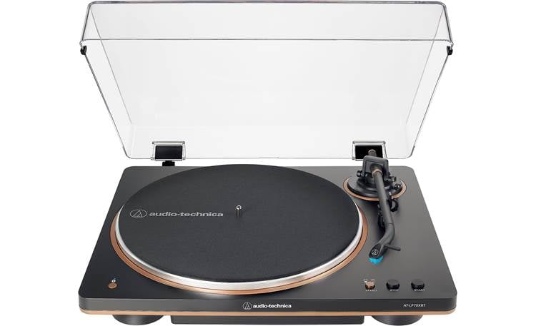 Audio-Technica AT-LP70XBT (Black/Bronze) Fully automatic, belt-driven ...
