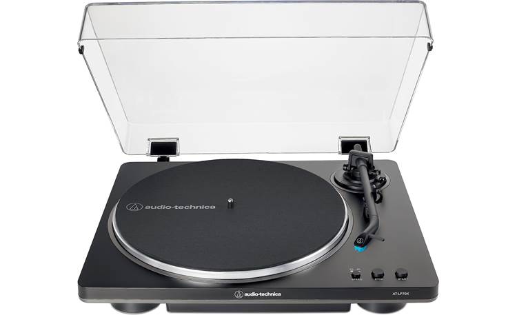 Audio-Technica AT-LP70X (Black/Gray) Fully automatic, belt-driven ...