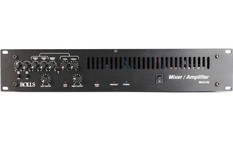 Rolls MA2152 5-input commercial mixer/amplifier — 100W x 2 at 4-ohms ...