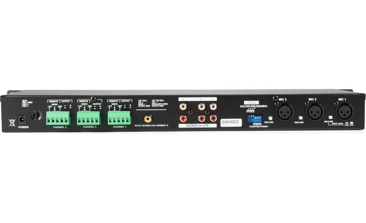 Rolls RM316 6-input/3-zone commercial mixer at Crutchfield