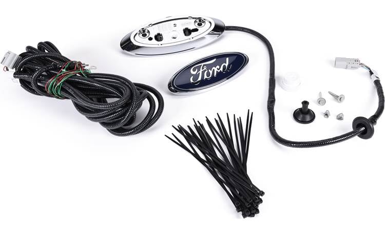 Brandmotion 1008-6509 Ford emblem backup camera for select 2008-16 Ford ...