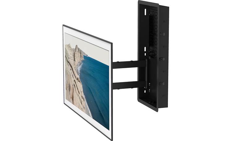 Kanto R600 Pro Series Full-motion recessed wall mount for 65"-90" TVs ...