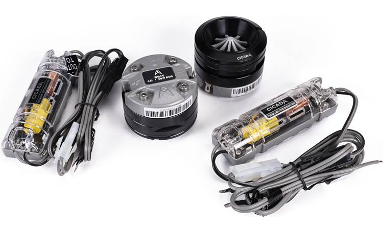 Cicada Audio RR1T 1" horn-loaded aluminum dome tweeters at Crutchfield
