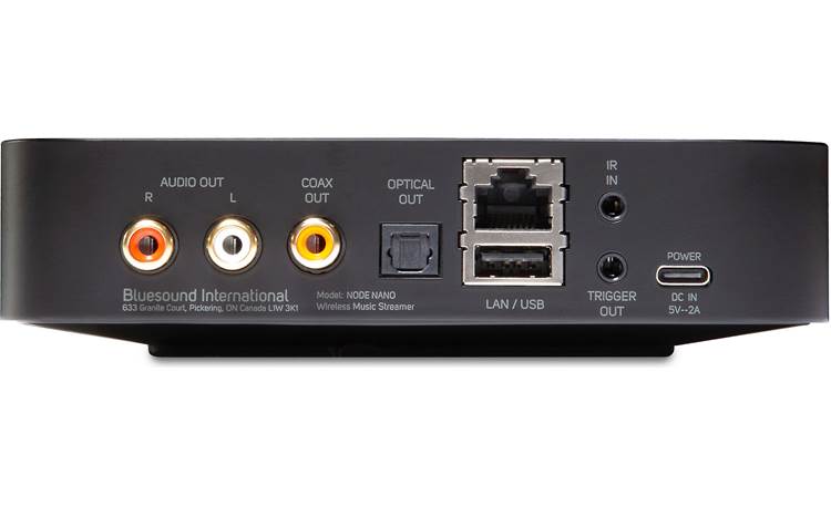 Bluesound NODE NANO Streaming music player with built-in Wi-Fi®, Apple ...