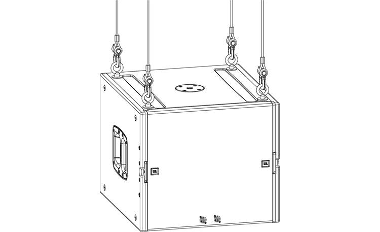 JBL 229-00009-01 Eyebolt kit M10 x 35 mm forged shoulder steel eyebolts ...