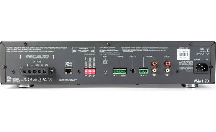 JBL VMA1120 5-input commercial mixer/amplifier — 120W x 1 at 70V at ...