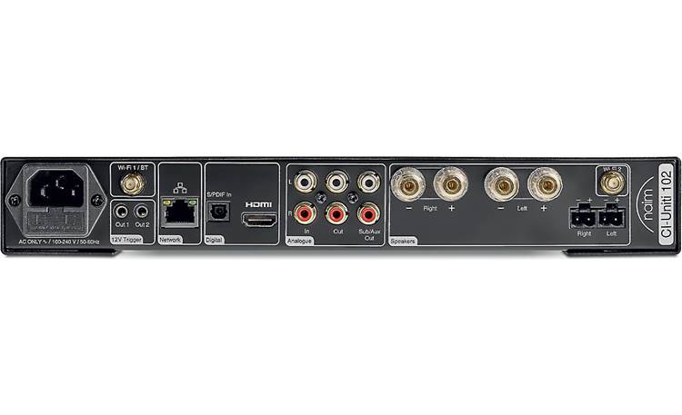 Naim CI-Uniti 102 Streaming stereo power amplifier with Wi-Fi® and ...